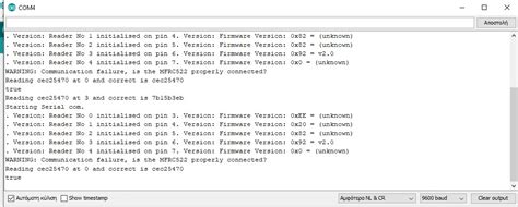 Multiple Rfid Problem Programming Arduino Forum