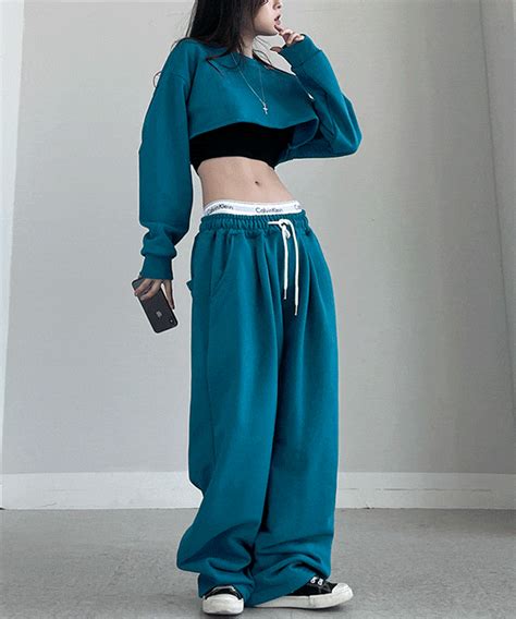 남여공용 세이버 맥시 와이드 트레이닝 팬츠 에이블리