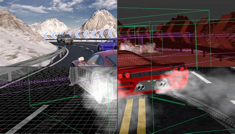 3d Visualization For Mobile Racing Simulator Behance