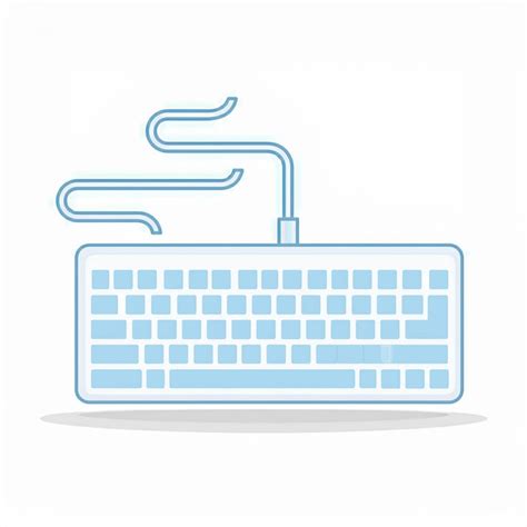 Keyboard Icon Premium Ai Generated Vector