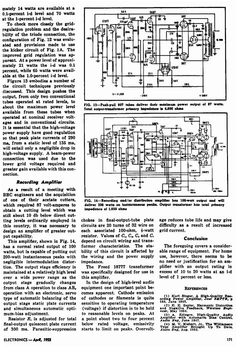 Vacuum Tube Audio Amplifiers