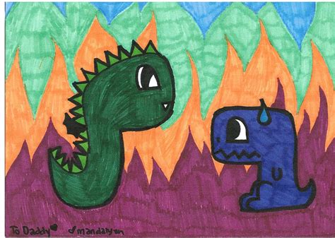 Dragon Vs Dinosaur By Xxmandalynnxx On Deviantart
