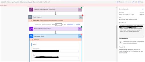 [bug] cleanup admin sync template v3 connection status cannot delete flow app permission