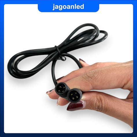 Jual Socket Sambungan Kabel Extension 4 Pin Soket Male To Male Shopee Indonesia