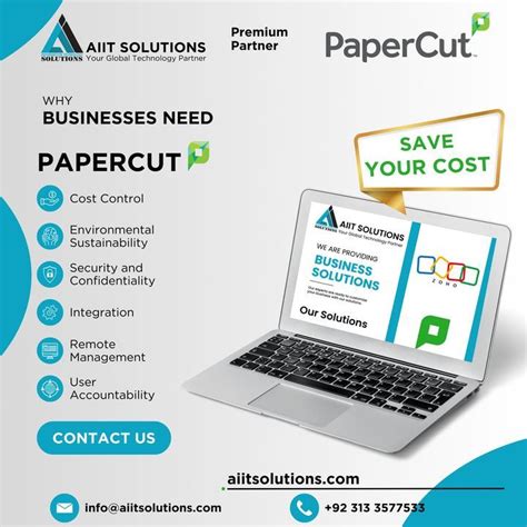 Aiit Solutions On Linkedin Aiitsolutions Papercut Services Efficiencymatters