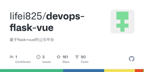 Github Lifei Devops Flask Vue Flask Vue
