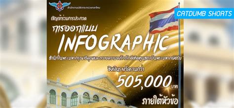 ร่วมประกวด Infographic ชิงเงินรางวัลรวมกว่า 505 000 บาท ในหัวข้อเกี่ยวกับพระมหากษัตริย์ไทย