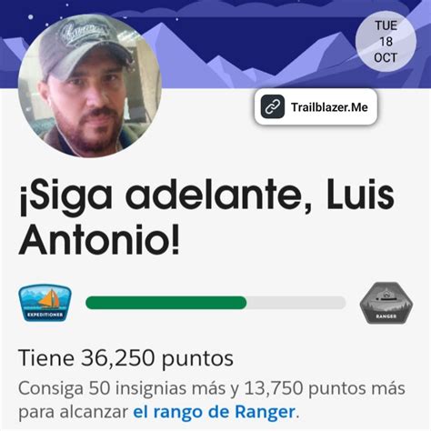 Luis Antonio Jiménez On Linkedin Salesforce Trailblazer Salesforceranger