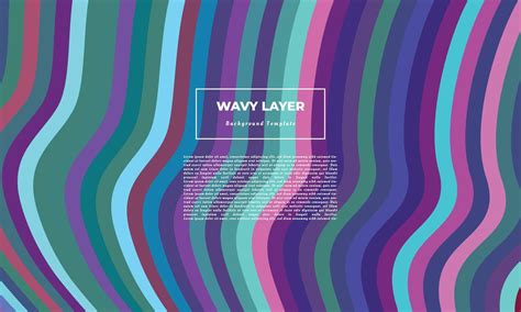 Colorful Layer Background Template Copy Space For Poster Landing Page Banner Flyer Brochure
