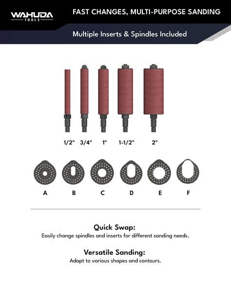 Oscillating Spindle Sander Wahuda Tools Oscillating Spindle Sander Wahuda Tools