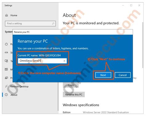How To Rename Computer Name In Windows 2022