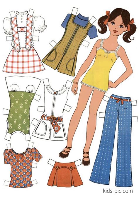Распечатать куклу из бумаги с одеждой 85 фото