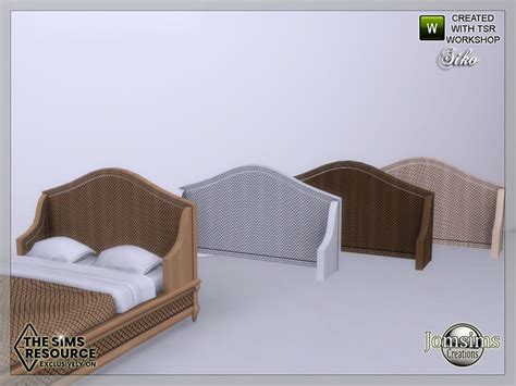 The Sims Resource Siko Bedroom Headboard Bed