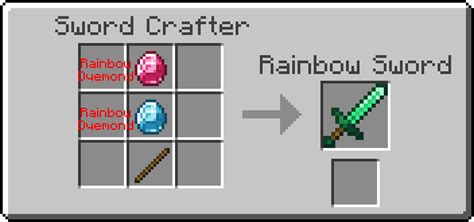Minecraft Rainbow Sword