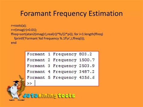 Matlab Speech Signal Analysis Ppt