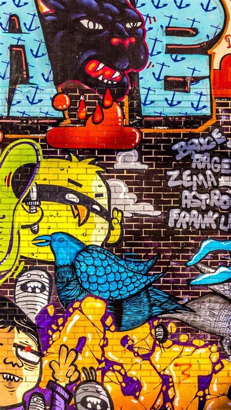 아트 낙서 질감 벽 640x1136 Iphone 55s5cse 배경 화면 그림 이미지