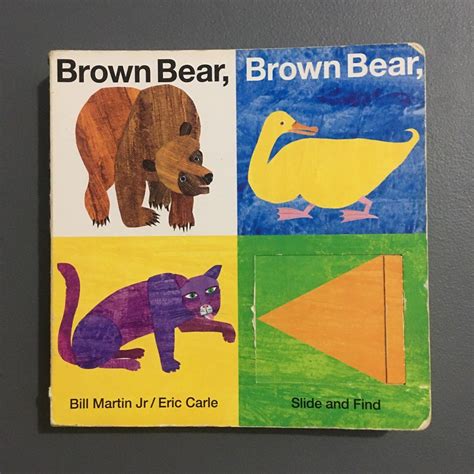 Brown Bear By Eric Carle Boardbook Hobbies And Toys Books And Magazines