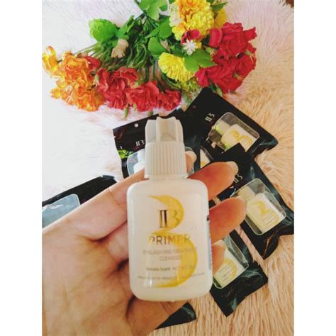 Ib Primer 🙏พร้อมส่งในไทย🙏ไพรเมอร์ทาก่อนต่อขนตามีqr Codeให้สแกนข้างขวดค่ะ Shopee Thailand