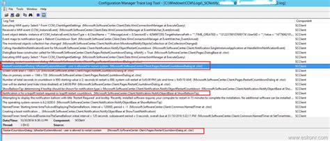 How To Find Who Initiated Restart Of Sccm Configmgr Client All About Microsoft Endpoint Manager
