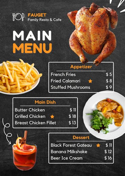 Entry 69 By Omniasoliman1269 For Function Menu Design Take Away And