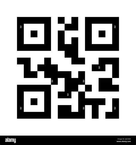 Qr Code Icon Vector Illustration Isolated On White Background Stock