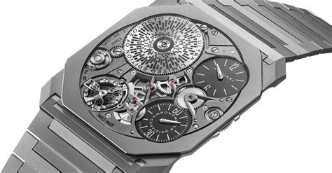Bulgari Unveils World S Thinnest Wristwatch Maxim
