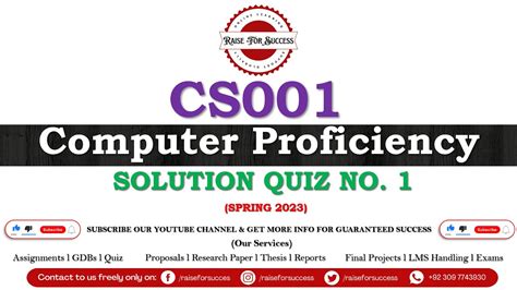CS Quiz Solution Spring L CS Quiz Solution L CS Quiz