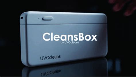便携UVC口罩消毒器CleanBox 创意 经营 光彩杂志