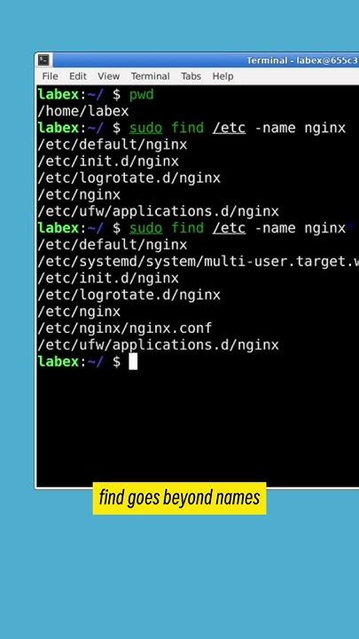 Practice Linux Commands 15 Find Commandline Linuxcommands Linux