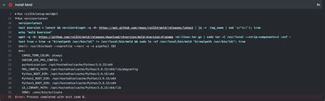 Wget Returns Exit Code 8 · Issue 6 · Rui314setup Mold · Github