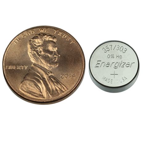 357 Energizer Silver Oxide Button Cell Battery