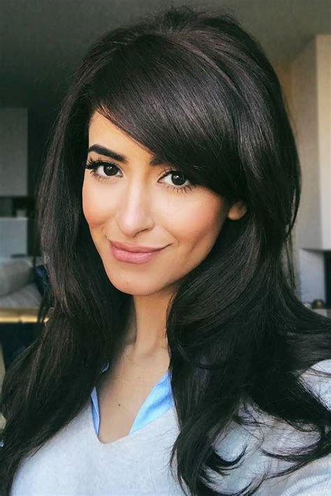 Haircuts For Girls With Side Bangs