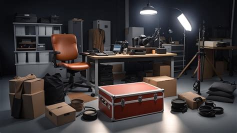 Premium Ai Image Photographic Assets Camera Lens Studio Set Up Good