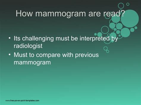 Imaging Breast Mammogram PPT
