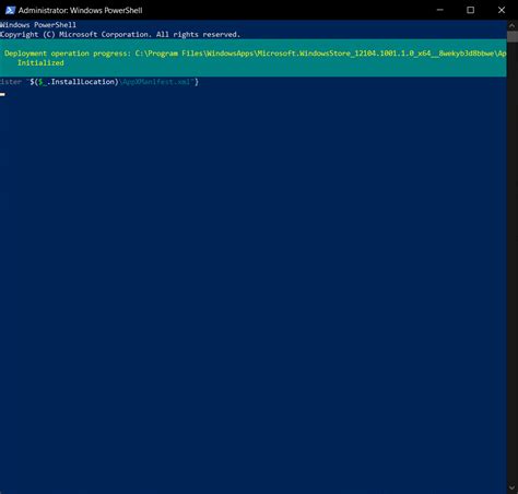 Powershell Commands Stuck On Initialized Rwindowshelp