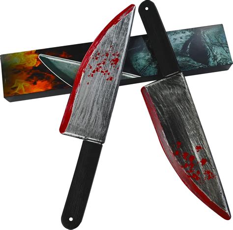 Michael Myers Knife Prop Halloween Butcher Fake Knife 2pack Michael