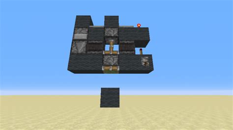 Downwards Double Piston Extender [1 12] Minecraft Map