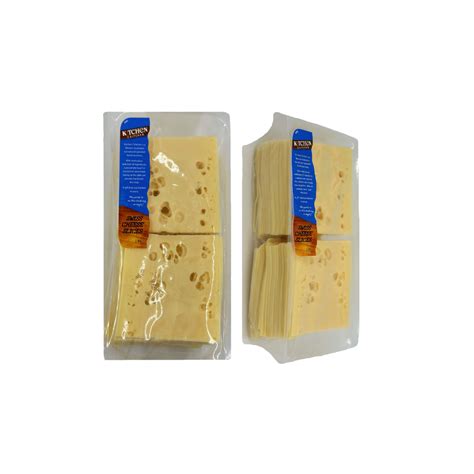 Swiss Cheese Sliced 1kg Packets Kitchen 2 Kitchen