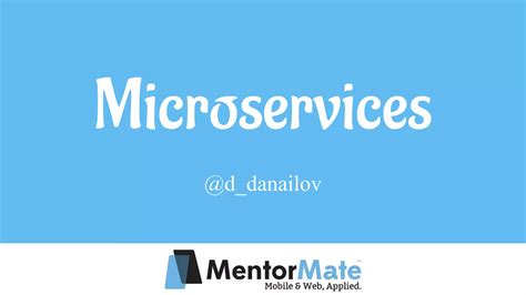 MicroServices Advantages Ans Disadvantages PPT
