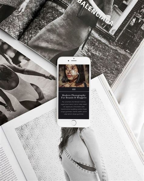 One Page Showit Website Template