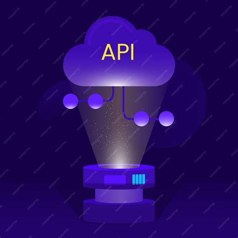 Premium Vector Api Database