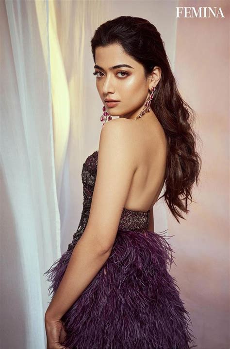 9 Hot Photos Of Rashmika Mandanna In Backless Sarees And Dresses