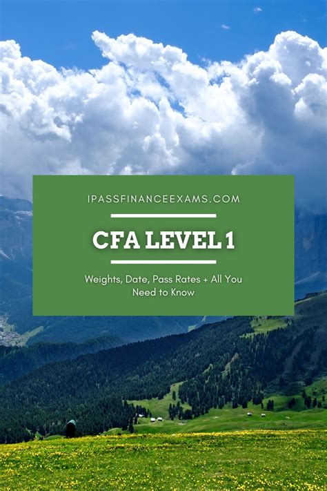 Cfa Level 1 Pass Rate Curtirrilwatron