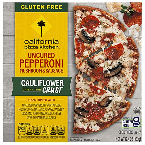 California Pizza Kitchen Gluten Free Cauliflower Crust Crispy Thin