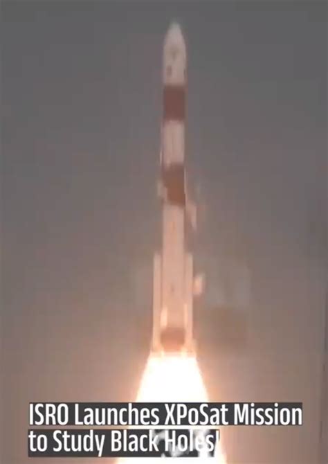 인도의 우주 야망 블랙홀 탐사위성 성공리에 발사 영상 Knewsla