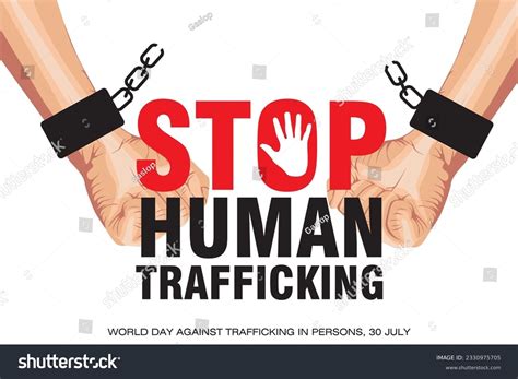 World Day Against Trafficking Persons Stock Vector Royalty Free 2330975705 Shutterstock