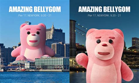 롯데홈쇼핑 캐릭터 ‘벨리곰 해외진출 본격화…20~21일 뉴욕에 뜬다 아시아투데이