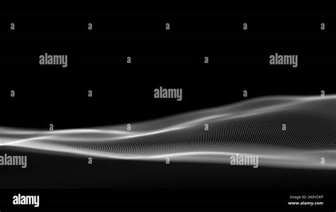 Technology Background Wave Data Technology Abstract Futuristic Illustration Big Data