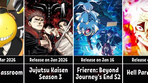 All Upcoming Anime Of Winter 2026 Youtube