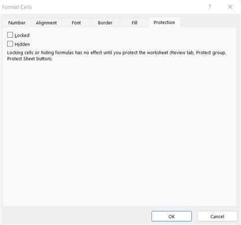 Excel Protect Sheet